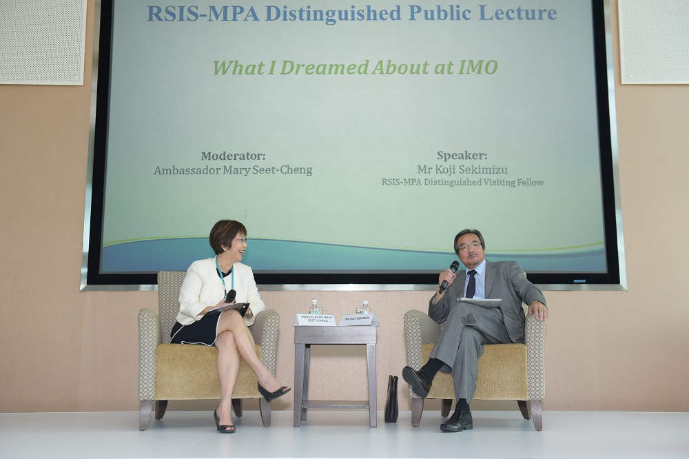 RSIS and MPA appoint Mr Koji Sekimizu as Distinguished Visiting Fellow ...