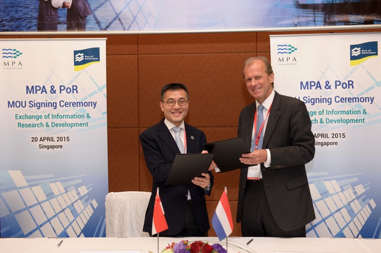 MPA and Port of Rotterdam Authority collaborate to exchange information ...